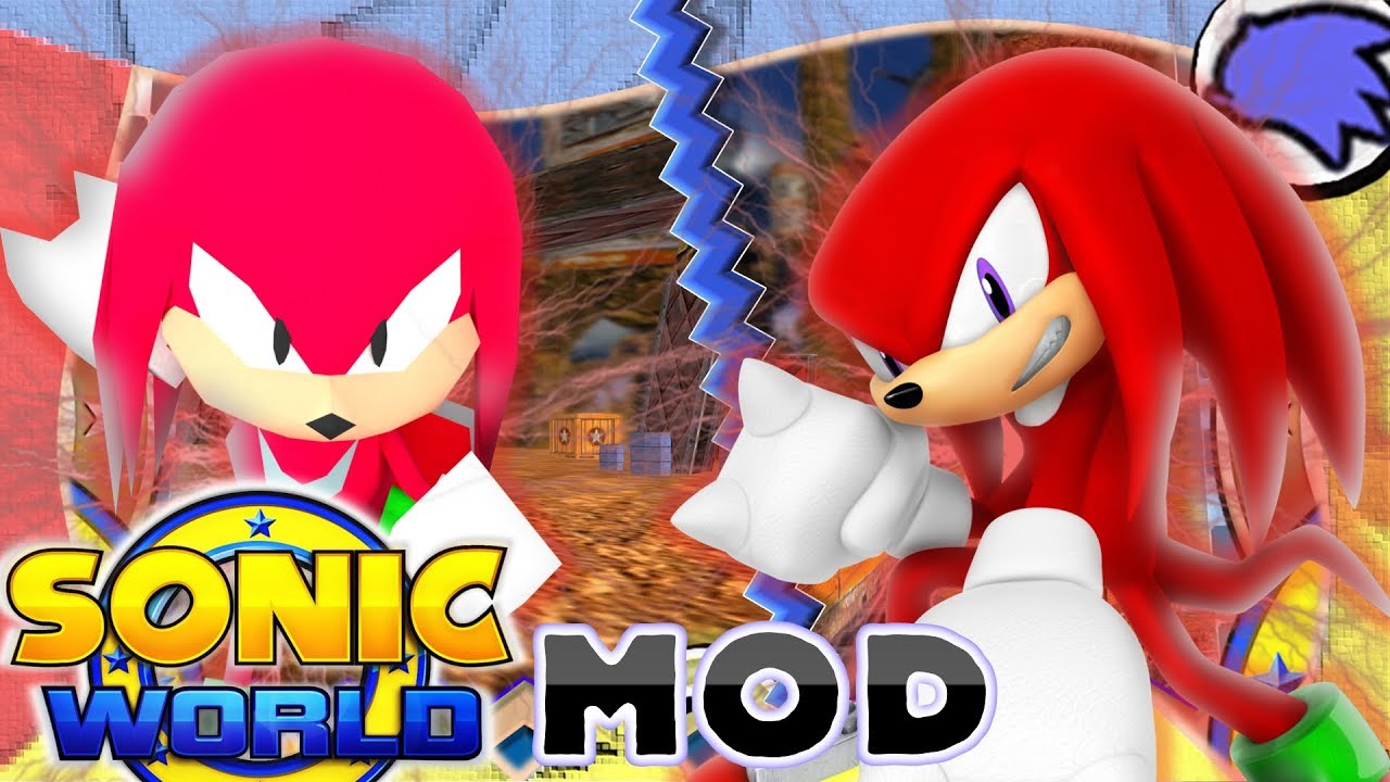 Sonic World R9 - Sky Rail & Knuckles Mod Showcase [4K 60FPS, No HUD ...