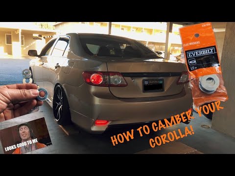So You Want To Camber Your Corolla? - YouTube