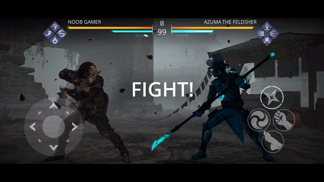 Shadow Fight 3 -Defeating Azuma the Feldsher - YouTube