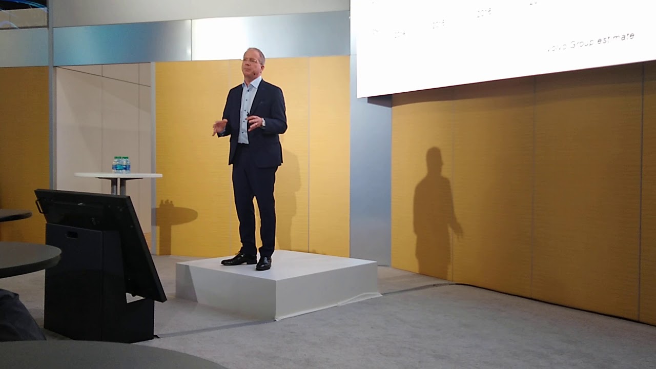 Volvo Group Pres., CEO Martin Lundstedt provides a global market ...