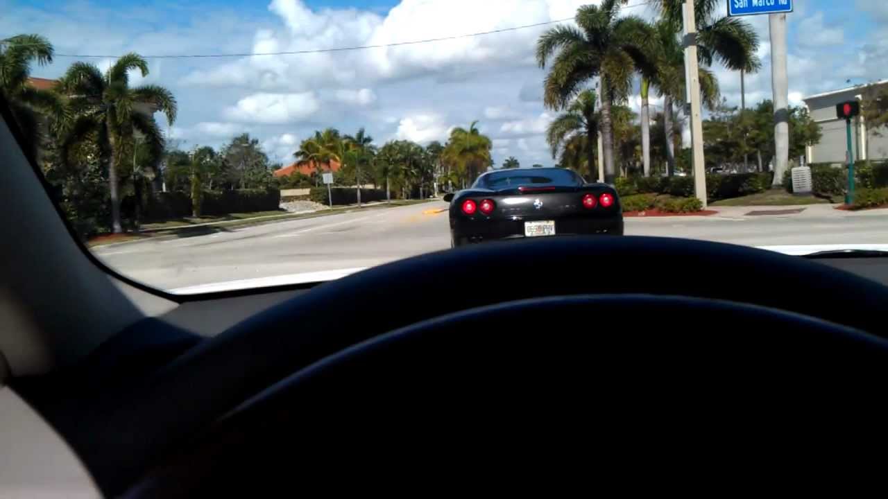 Black Ferrari 360 Modena F1 Acceleration + Driving - YouTube