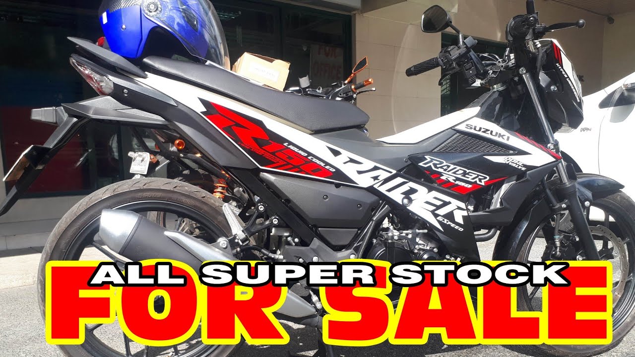 FOR SALE RAIDER 150 FI 2021 PEARL IVORY - YouTube