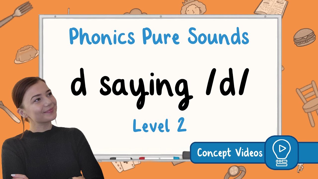 /d/ Sound | Phonics | Level 2 | Pure Sound - YouTube