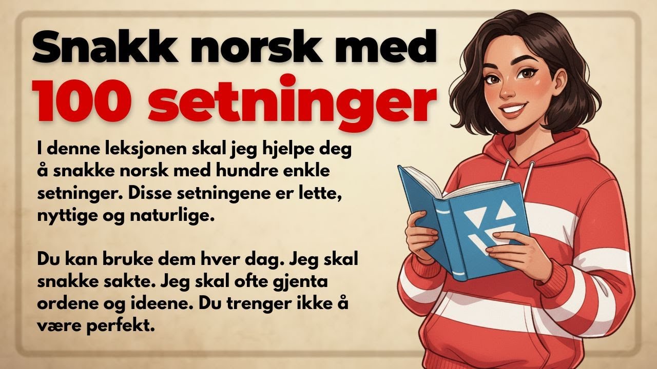 100 Essential Norwegian Phrases | Must-Know Expressions for A1–A2 ...