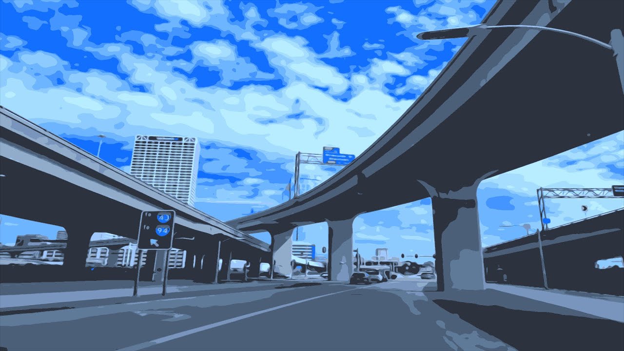 Highway Traffic Sound Effects | From Under a Bridge | 1 HOUR - YouTube