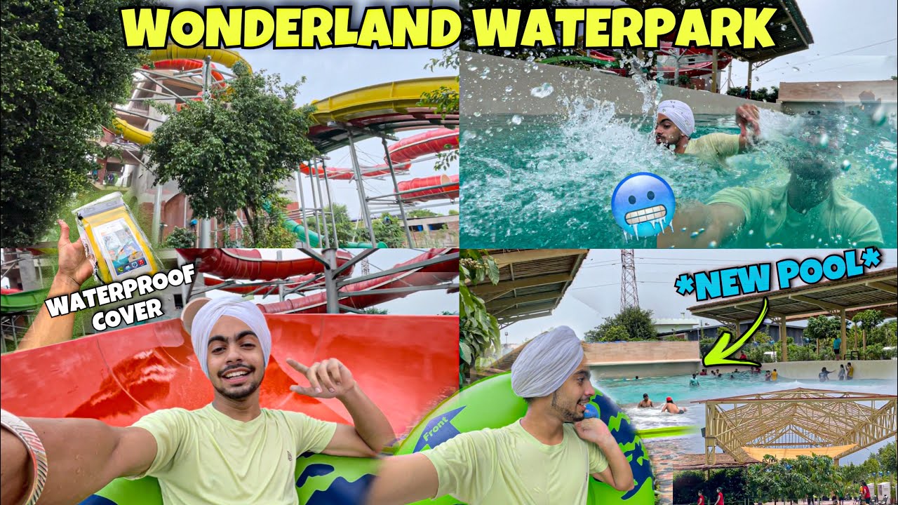 Wonderland Waterpark In Jalandhar🥶*NEW POOL* - YouTube
