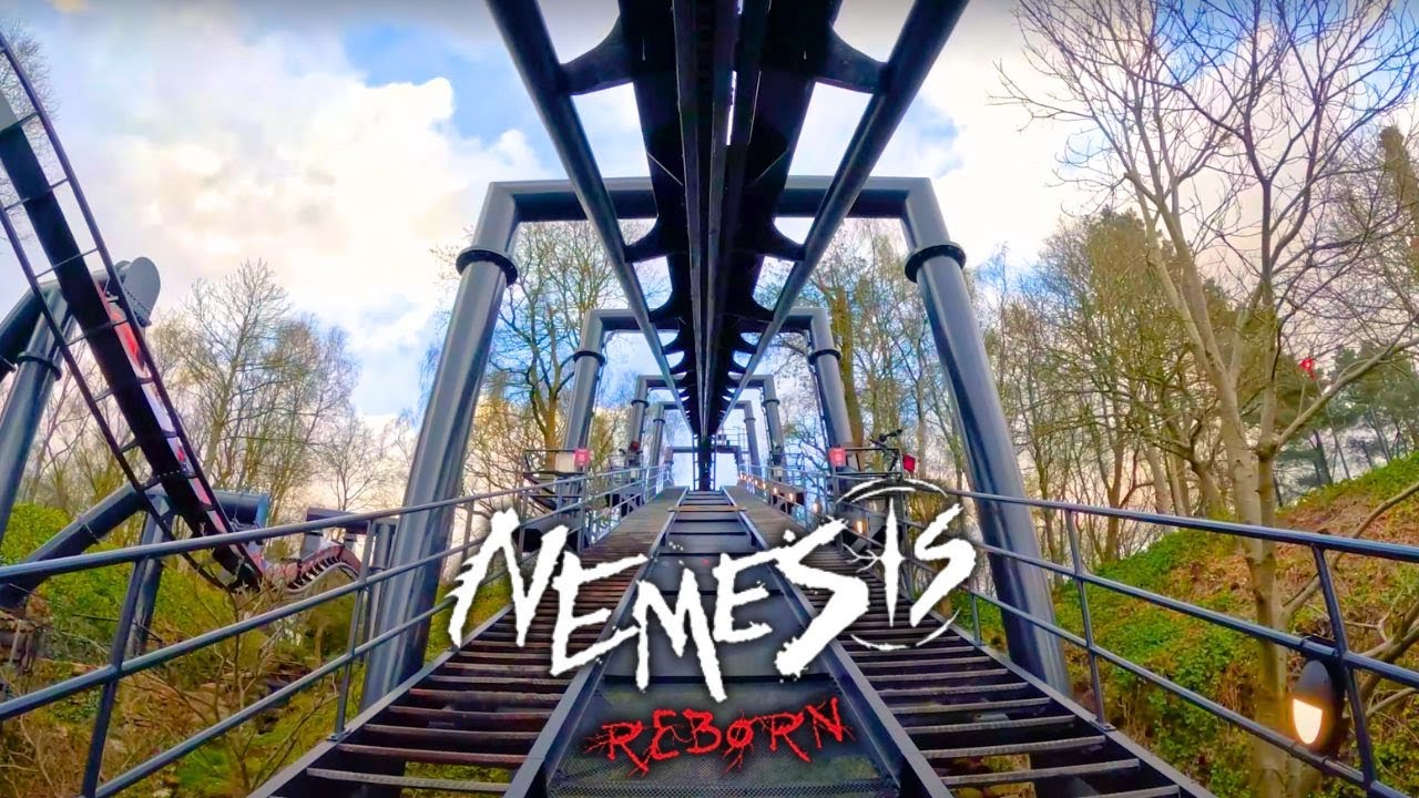 Nemesis Reborn Front Seat 4K POV - Alton Towers Resort - YouTube