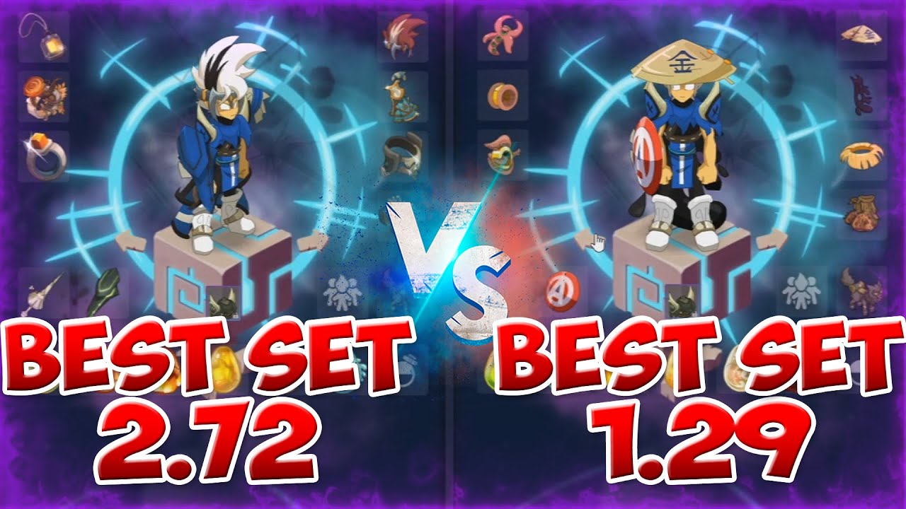 [DOFUS] O MELHOR SET DO JOGO ATUAL VS O MELHOR SET DO DOFUS 1.29 (BEST ...