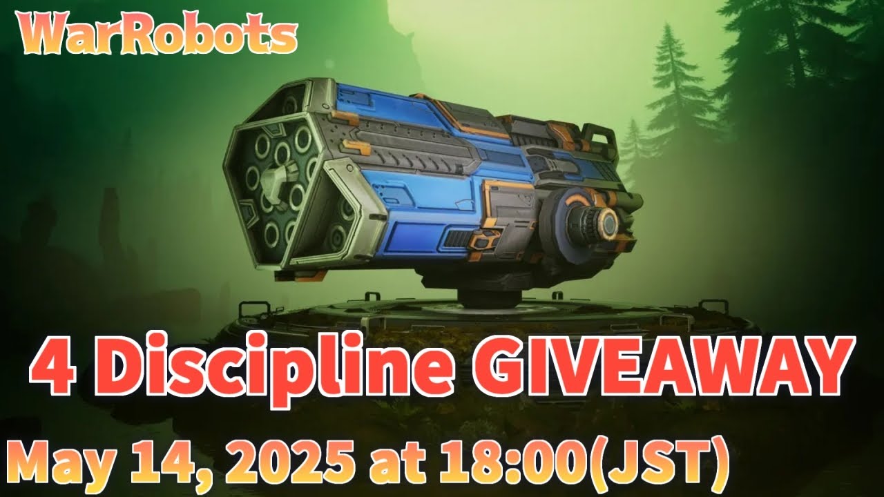【war robots】 復帰勢が無課金でやるウォーロボッツ！4 Discipline GIVEAWAY 次はプリプリディシプリン(steam ...