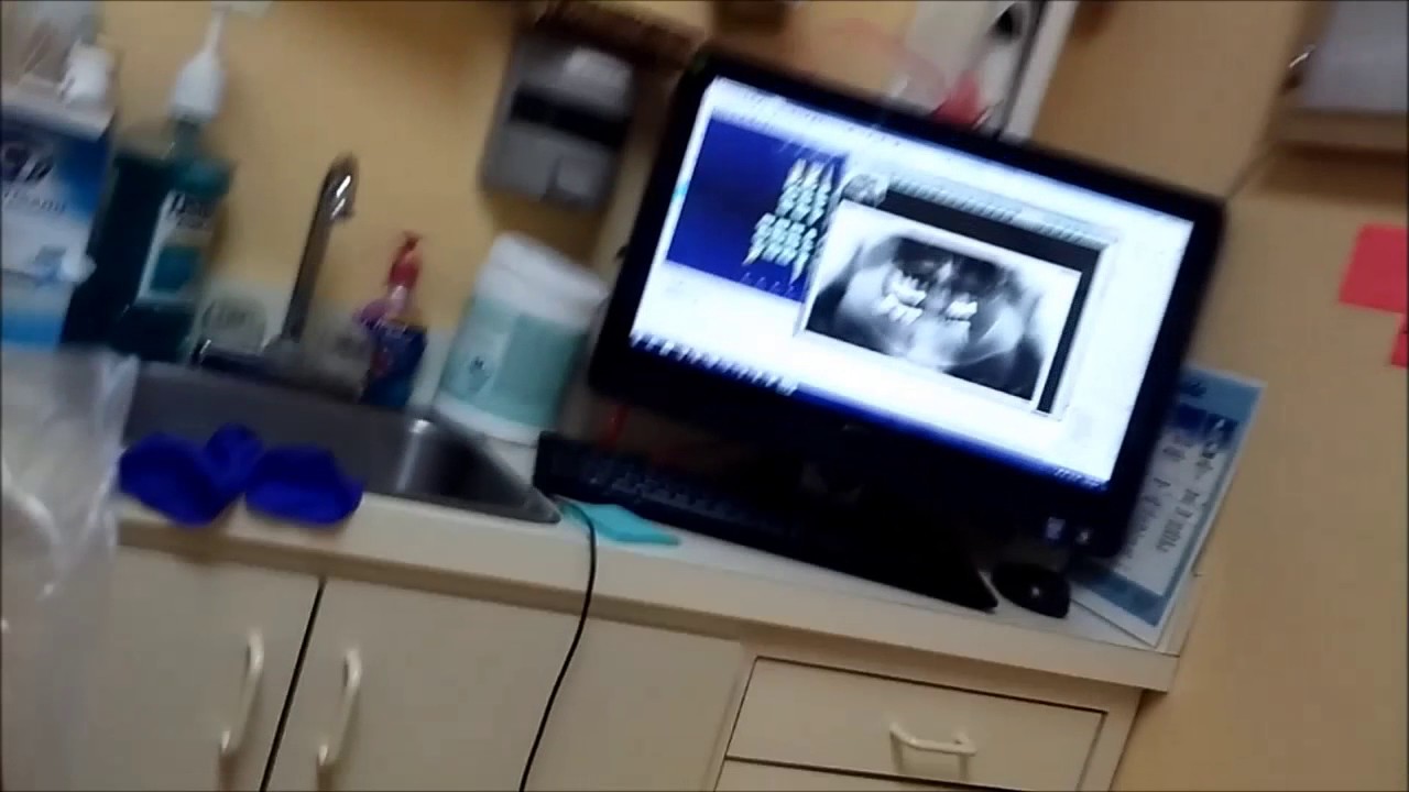 Dentist office cleaning and X-ray room - YouTube