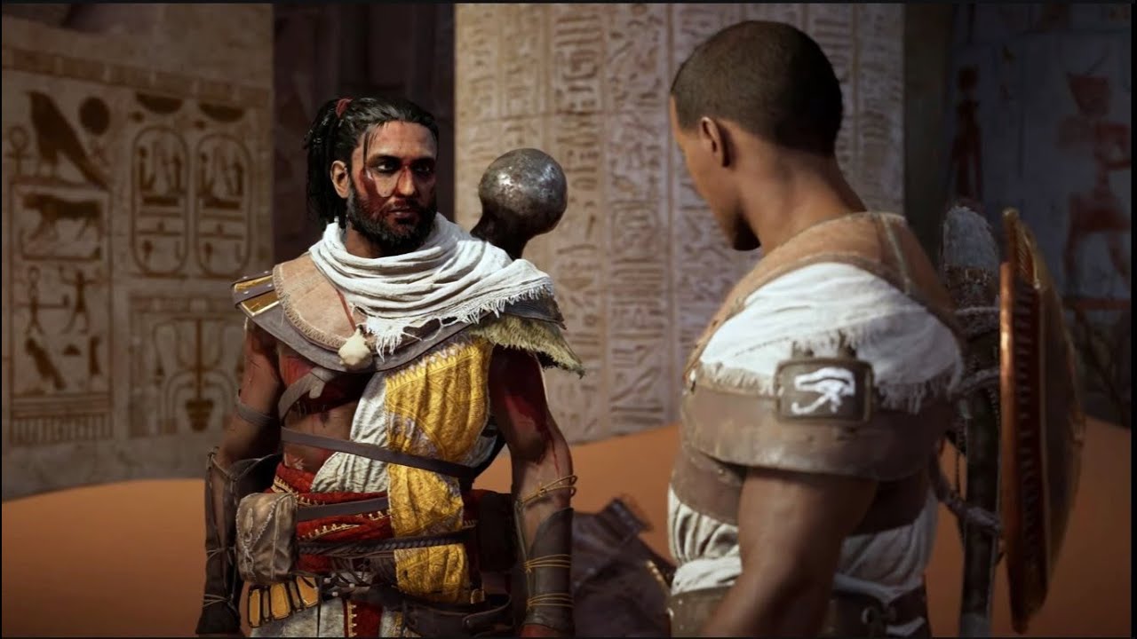 Assassins Creed Origins - Bayek returns to Siwa after defeating the ...