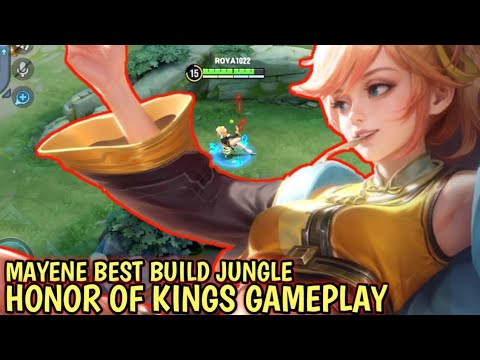 Honor Of Kings : Mayene Gameplay | Best Build Mayene Jungle - HOK - YouTube
