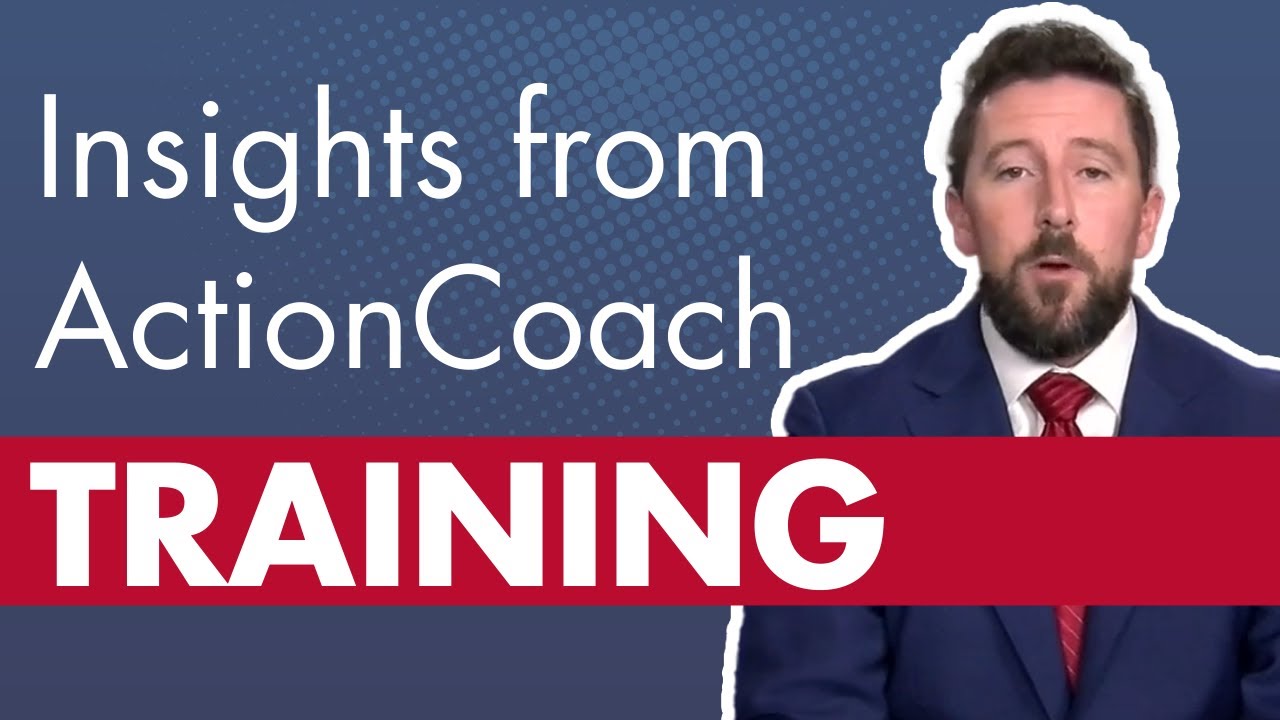 Biggest Insights from Training w/ ActionCOACH Trainee James Taylor - YouTube