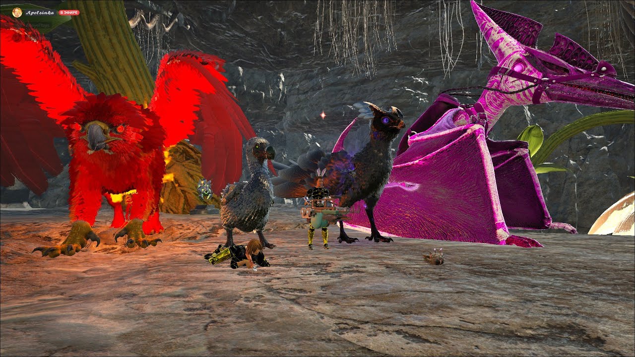 ARK: Survival Evolved Midnight Мы вернулись в страшный мод ааааааа ...