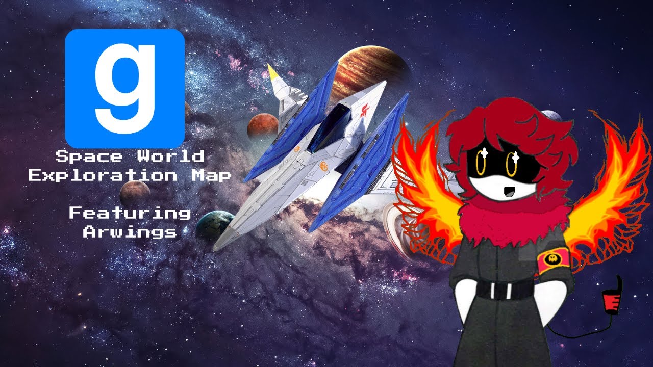 Gmod Space World Exploration (Map from VenturianTale) - YouTube