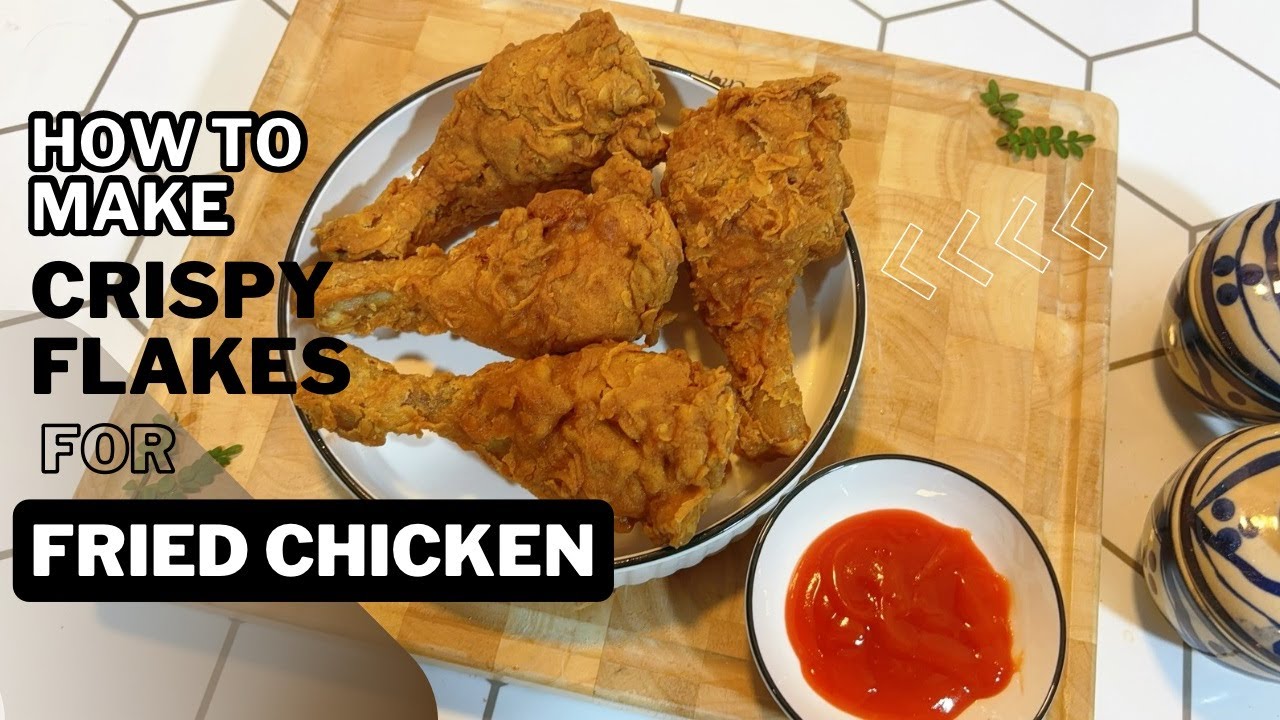 How To Make Crispy Flakes /Scales for Fried Chicken [Easy Recipe] - YouTube