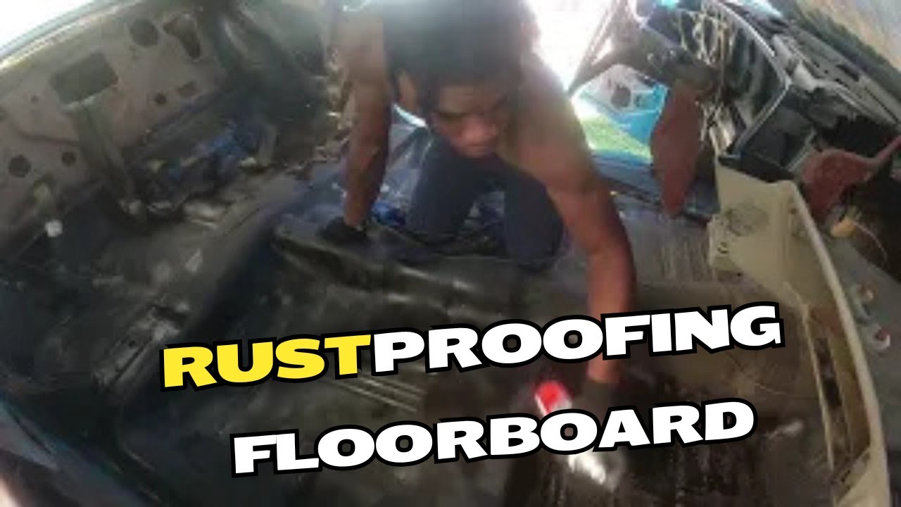 Rustproofing Floorboard on my Monte Carlo - YouTube