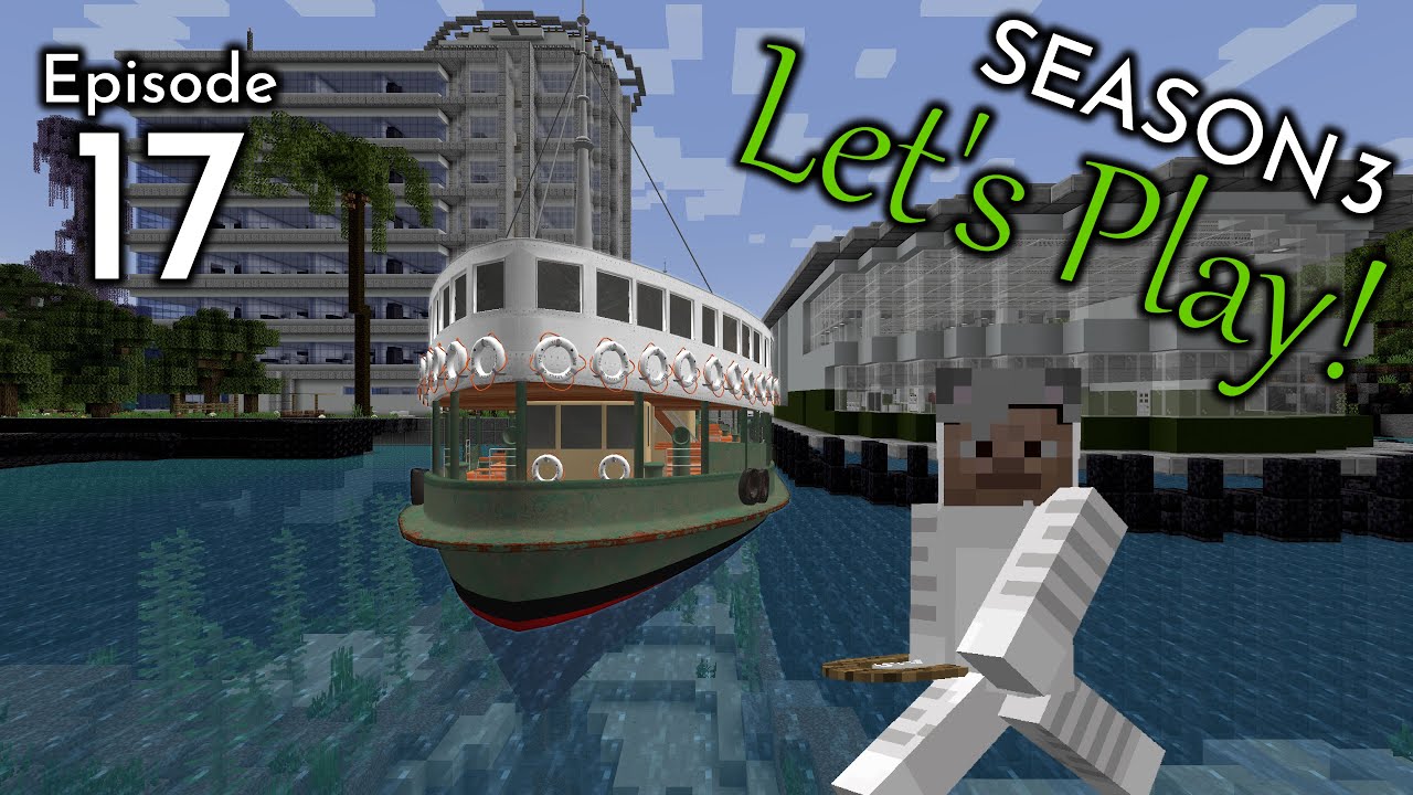 Brand New Star Ferry Terminal! - Minecraft Transit Railway Let's Play S3E17 - YouTube