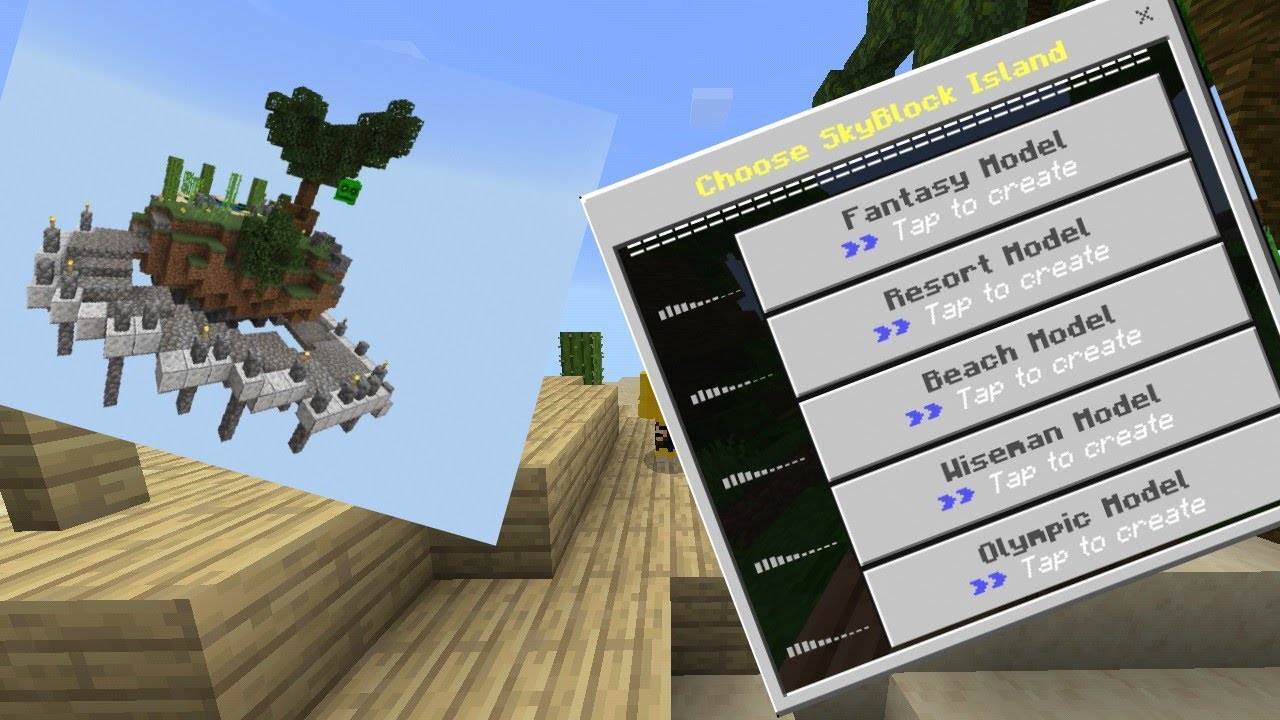 || Plugin || Skyblock Visual || Donwload || PocketMine-MP - YouTube