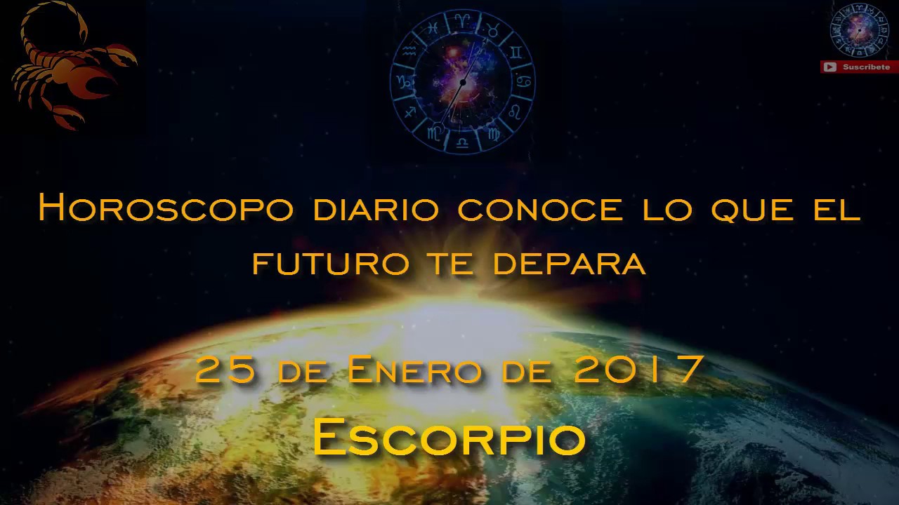 Horóscopo diario conoce lo que el futuro te depara 25 de Enero de 2017 ...