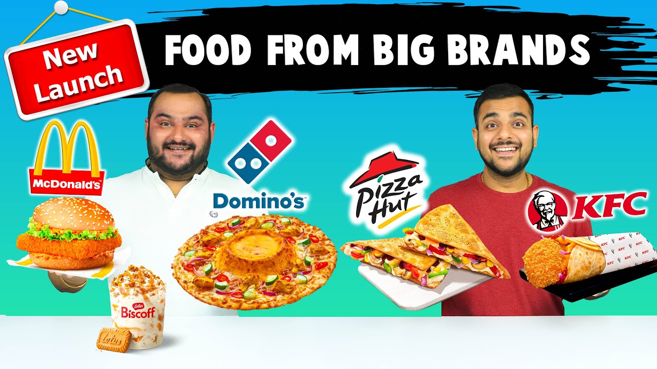 Newly Launched Food Products From Big Brands | Trying Latest Food ...