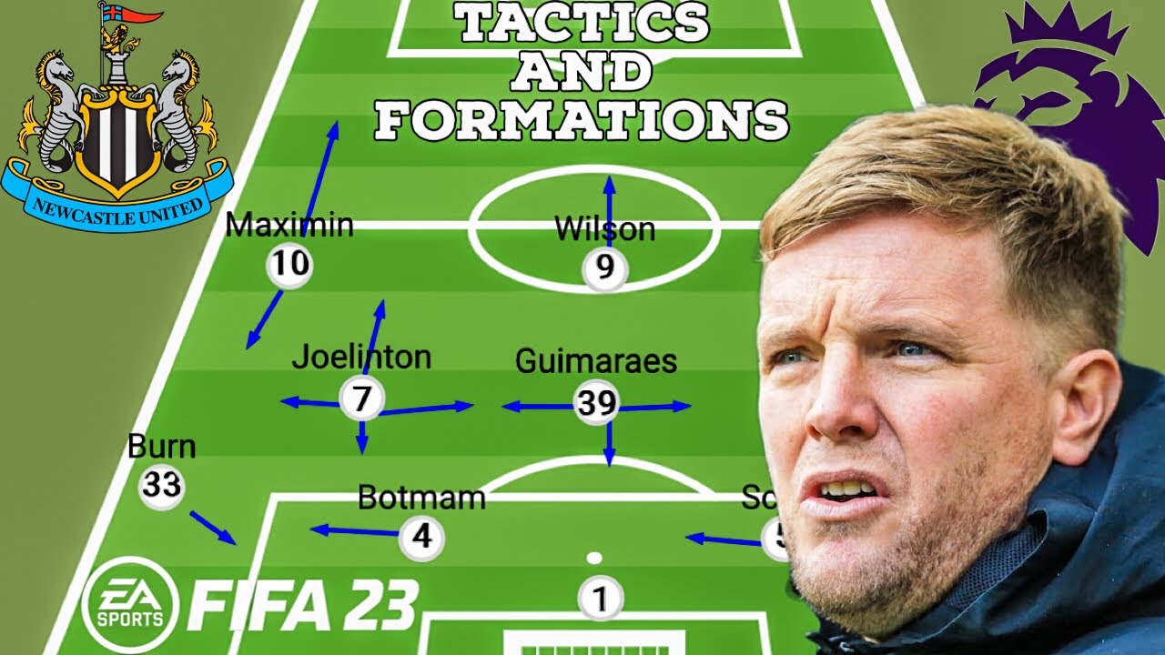 FIFA 23: BEST NEW NEWCASTLE UNITED FORMATION & TACTICS - (EPL MATCHDAY ...