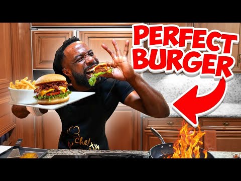 How To Cook The Best Bacon Cheeseburger!