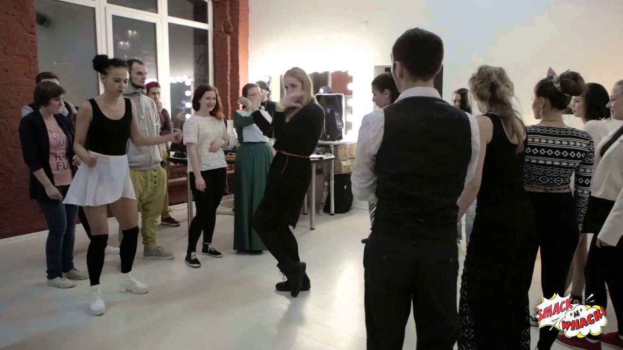 Smack'n'whacK | intensive | 04.04.2015г. | Great soul train line dance ...