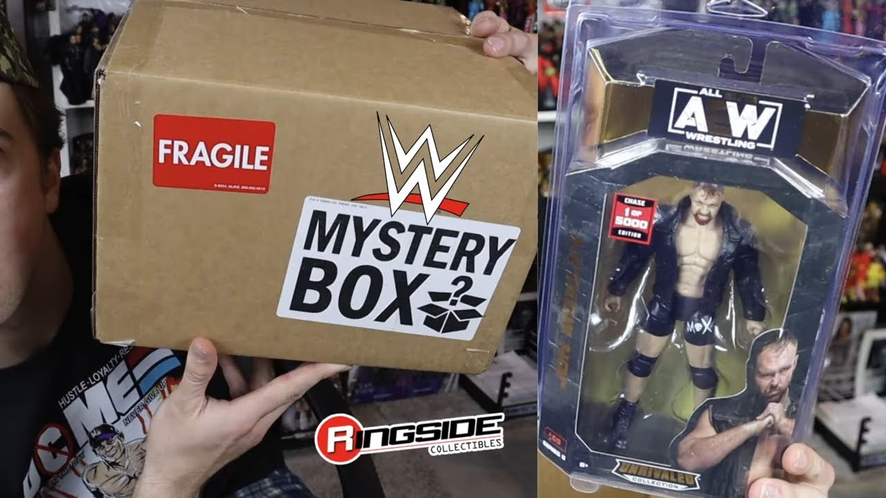 Someone Sent me a Wrestling Figure Mystery BOX - YouTube