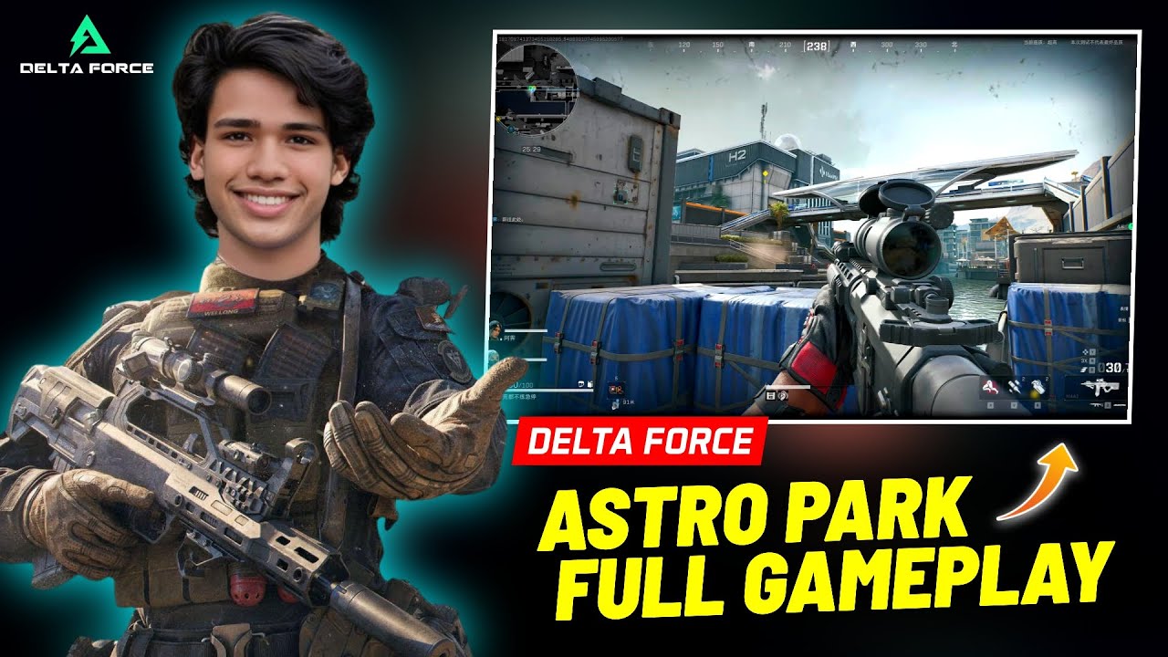 Delta Force Hawk Ops Gameplay | Delta Force PC Gameplay | Astro Park 4K ...