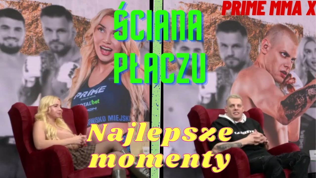 Najlepsze Momenty! [Marianna Schreiber, Tazzy] Ściana Płaczu Prime MMA ...