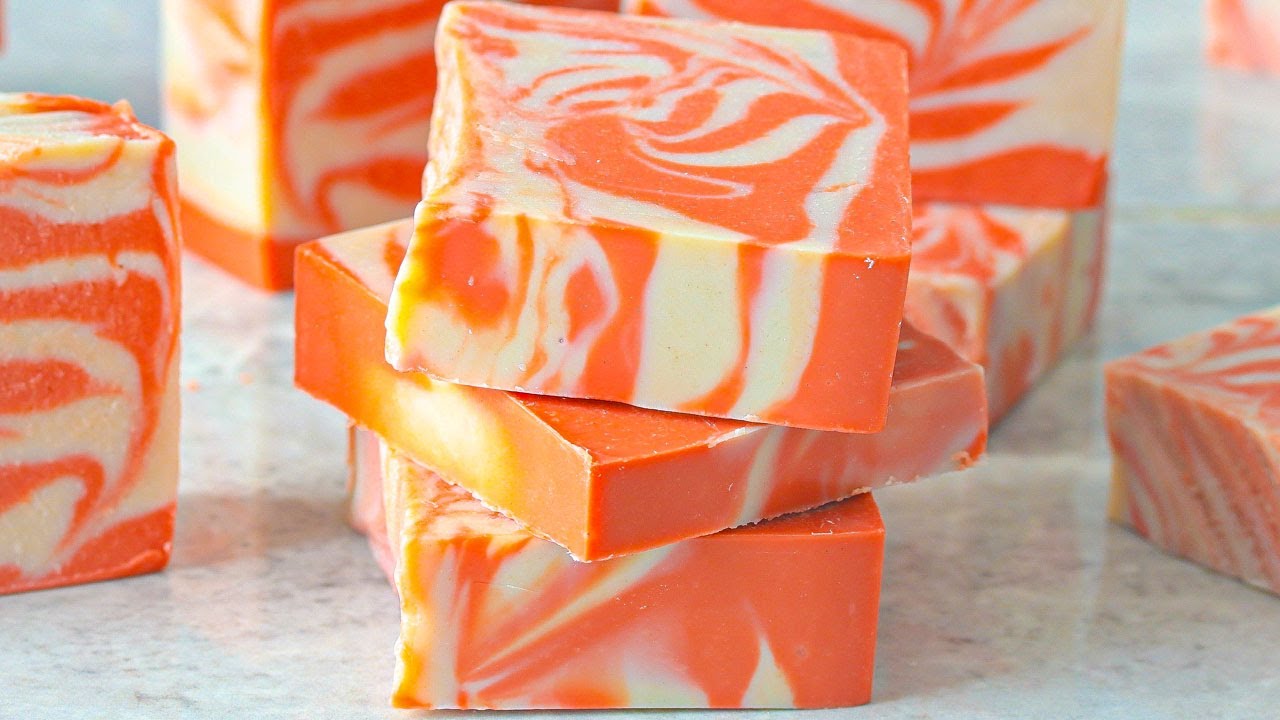 How To Make Pink Clay Soap For Beginners Easiest Recipe Youtube