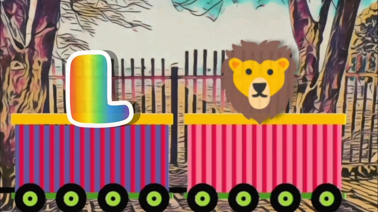 Learn Alphabet train song - 3D Animation Alphabet ABC train song for ...