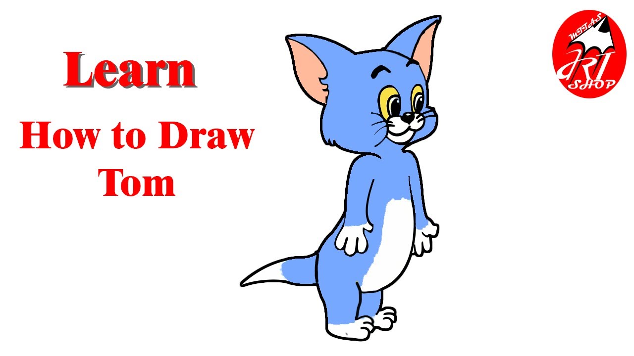 how to draw tom | Tom drawing easy | - YouTube
