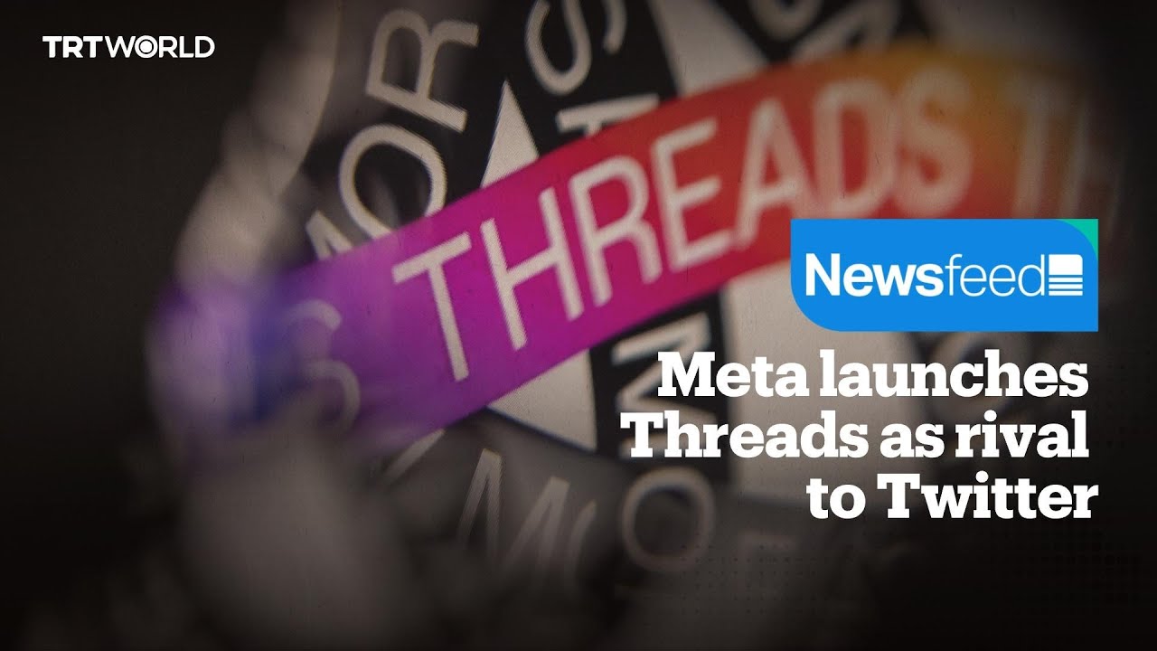 Meta launches Threads as rival to Twitter - YouTube
