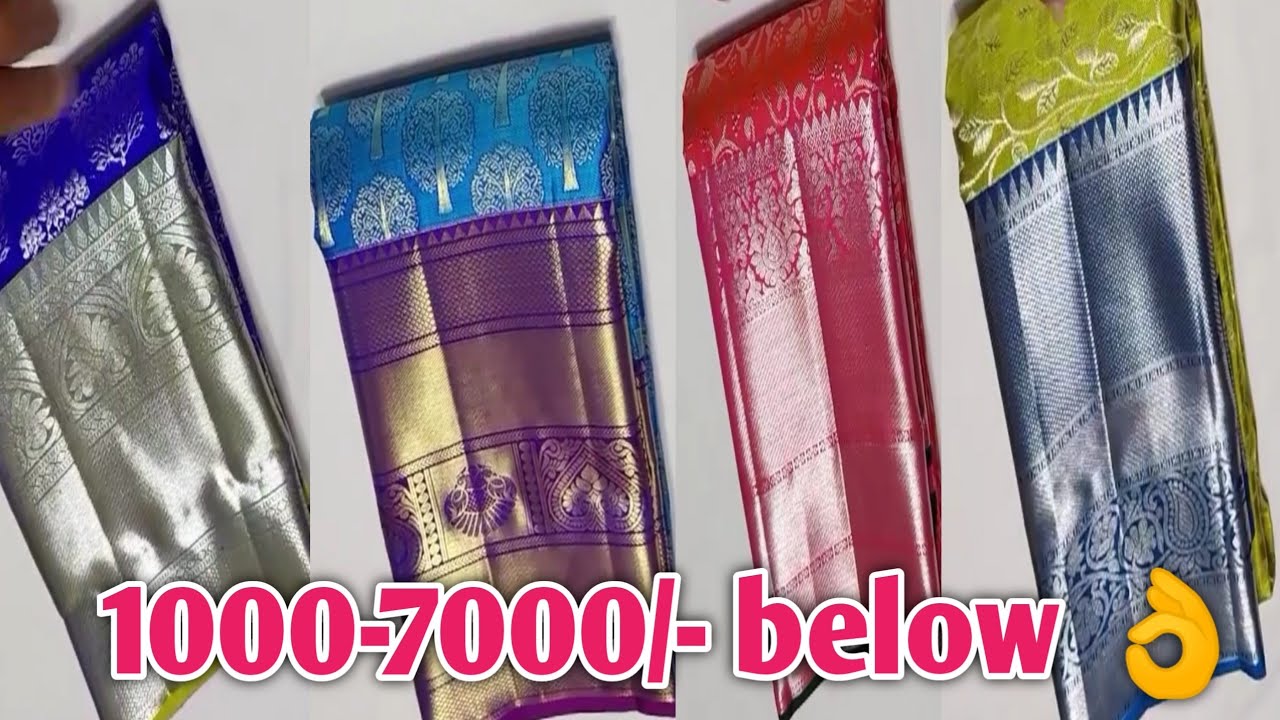 new collection kachipurm pattu cheeralu collections beautiful sarees ...