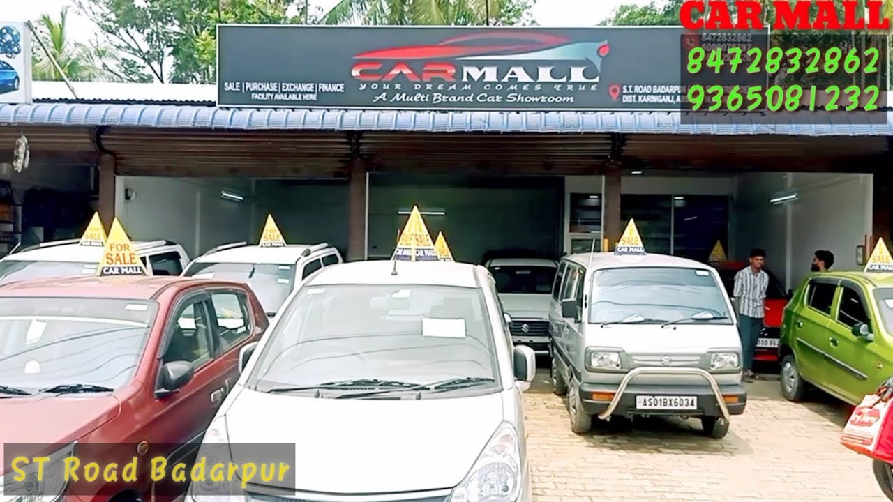Tour of Car Mall | Second hand car showroom | BADARPUR - YouTube