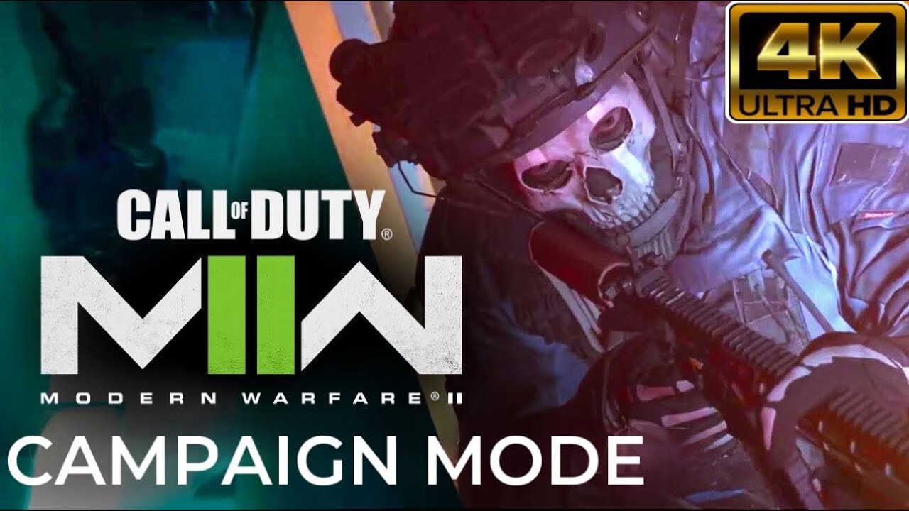 PART 3 CALL OF DUTY MW2 | CAMPAIGN MODE walk through 4k resolution ...