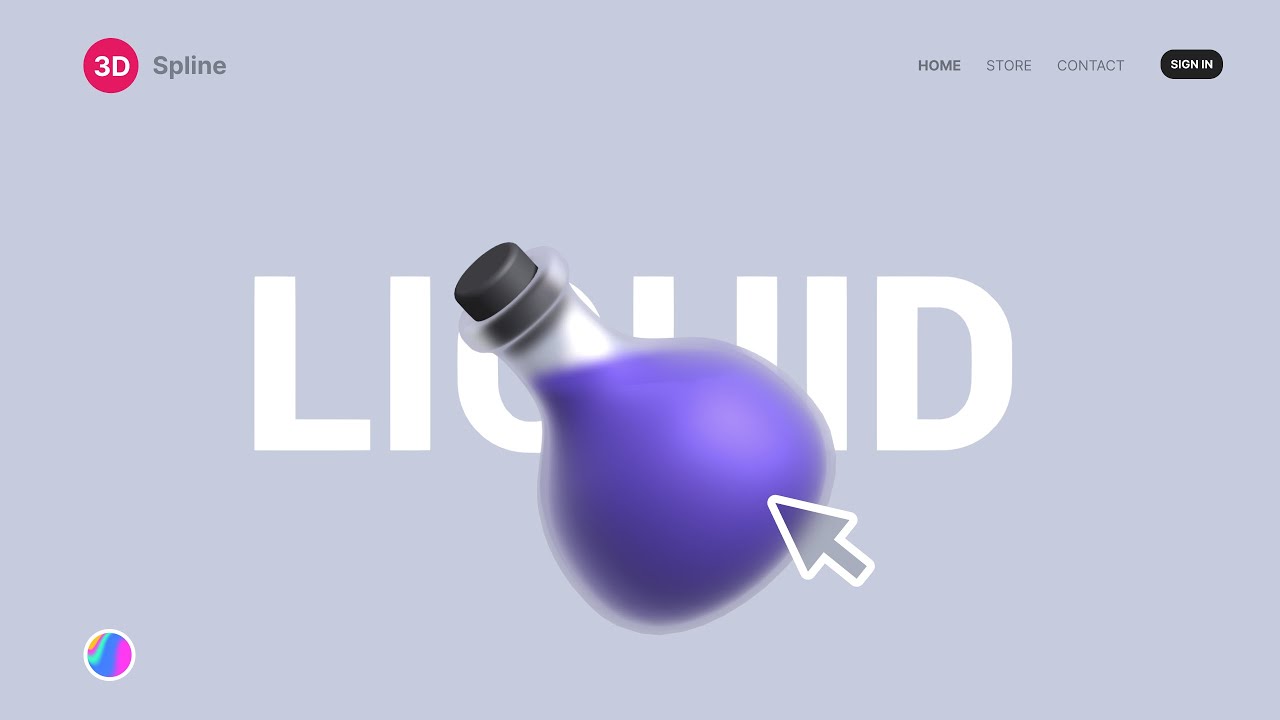 Liquid in Spline - Tutorial - YouTube