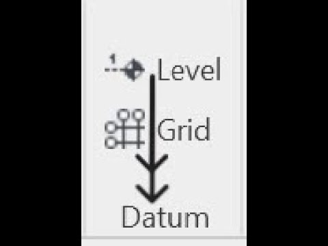 how to set Datum - levels in revit ? #sketchup #autocad #architect #art ...