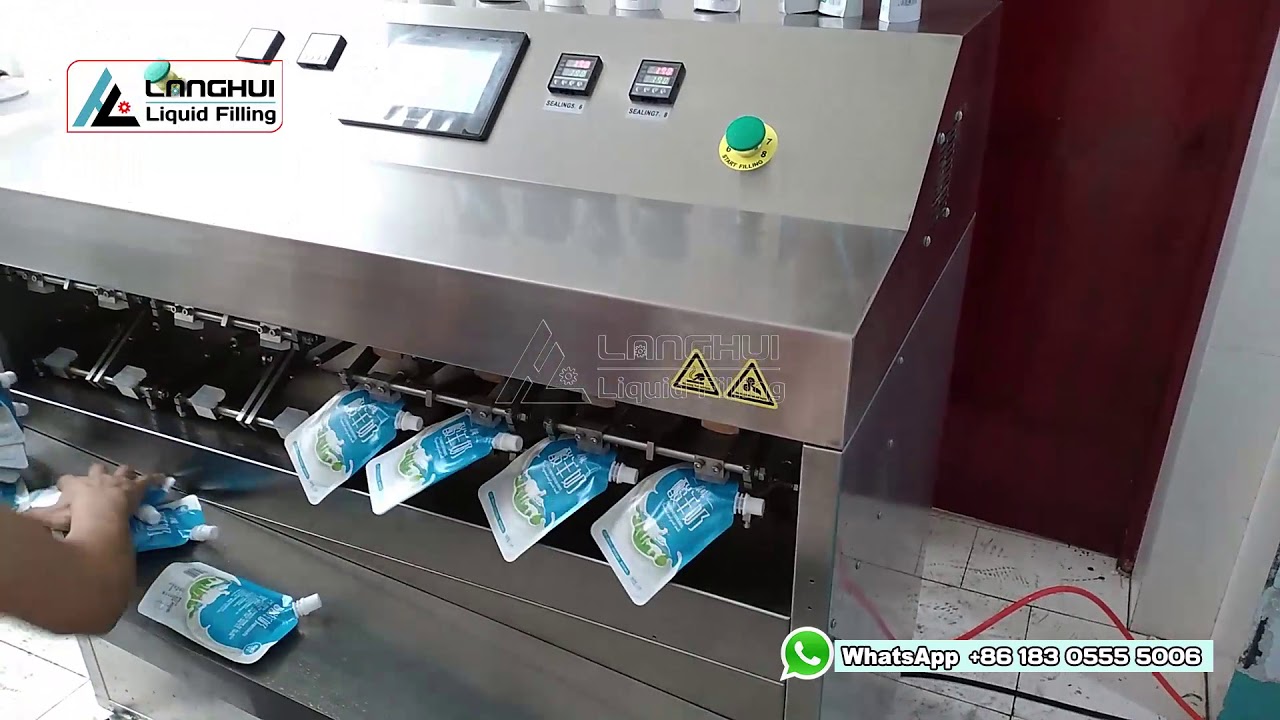 How to fill and seal side spout pouch by BD series filling machine ...