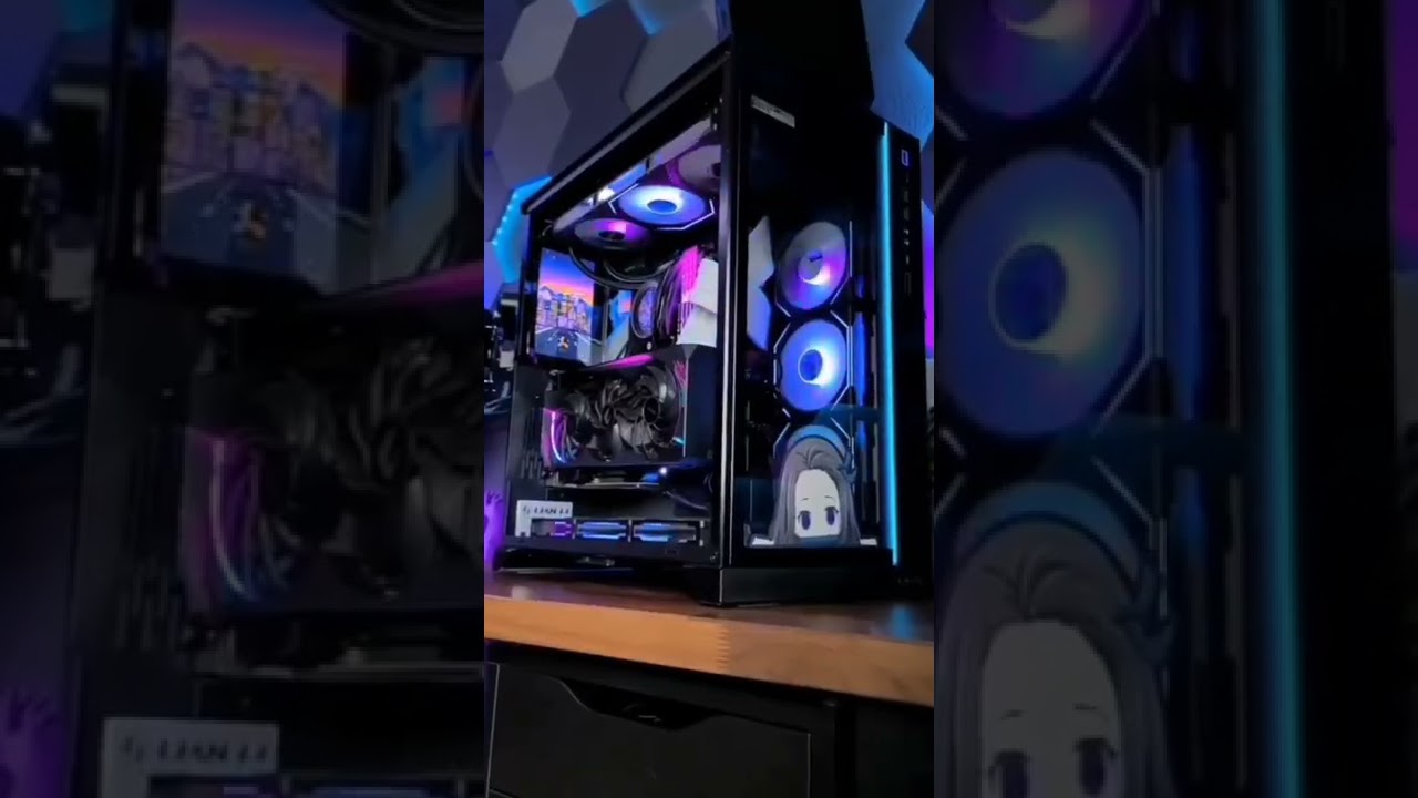 #shorts #viral My 2022 Gaming Setup / Room Tour! - Ultimate Small Room Gaming / Stream Setup ...