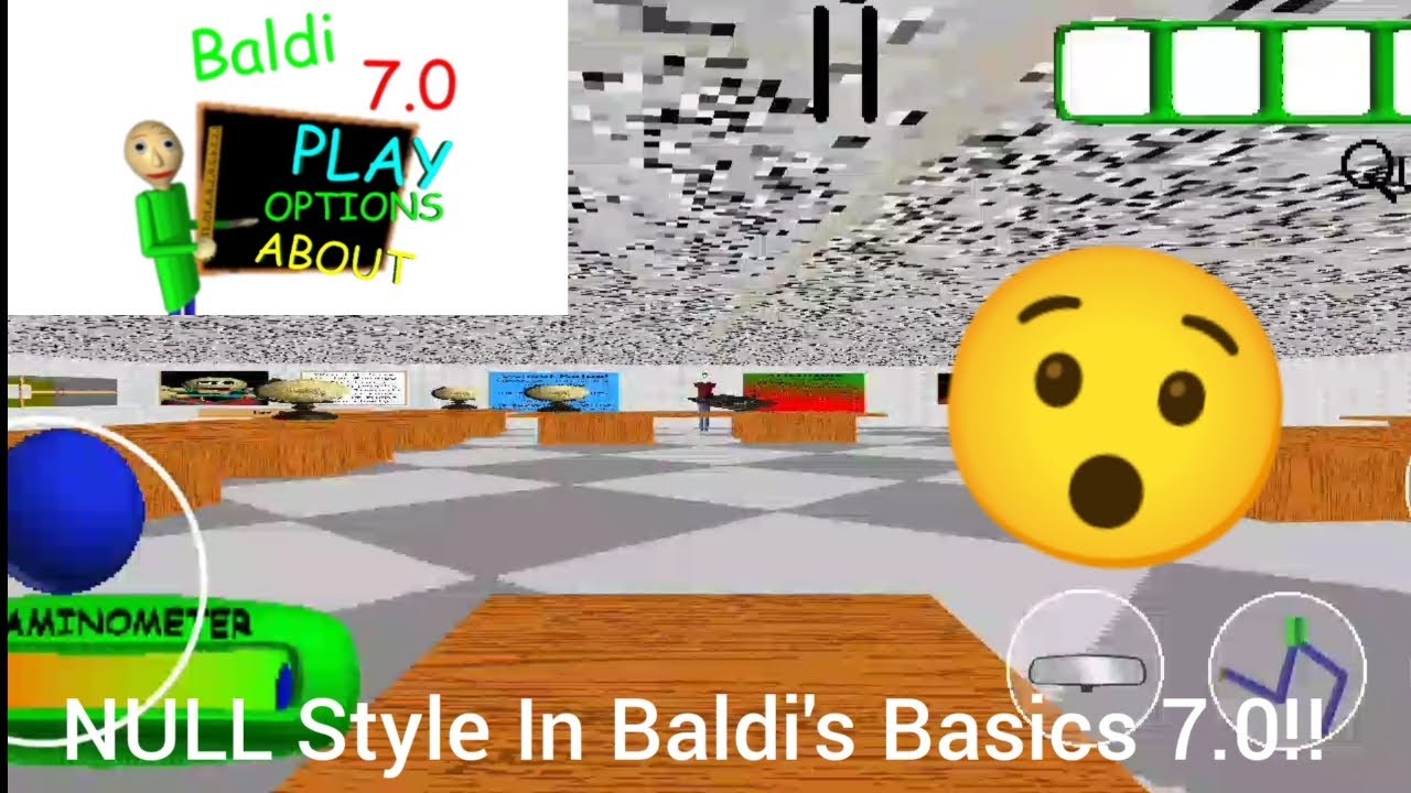 Null Style In Baldi's Basics Plus 7.0!! - YouTube