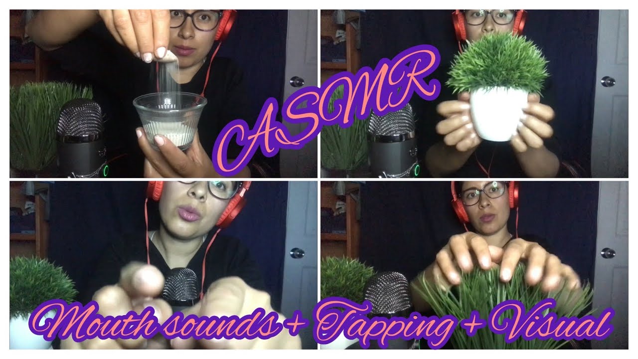 ASMR en ESPAÑOL / MOUTH SOUNDS / TAPPING / VISUAL 💕 - YouTube