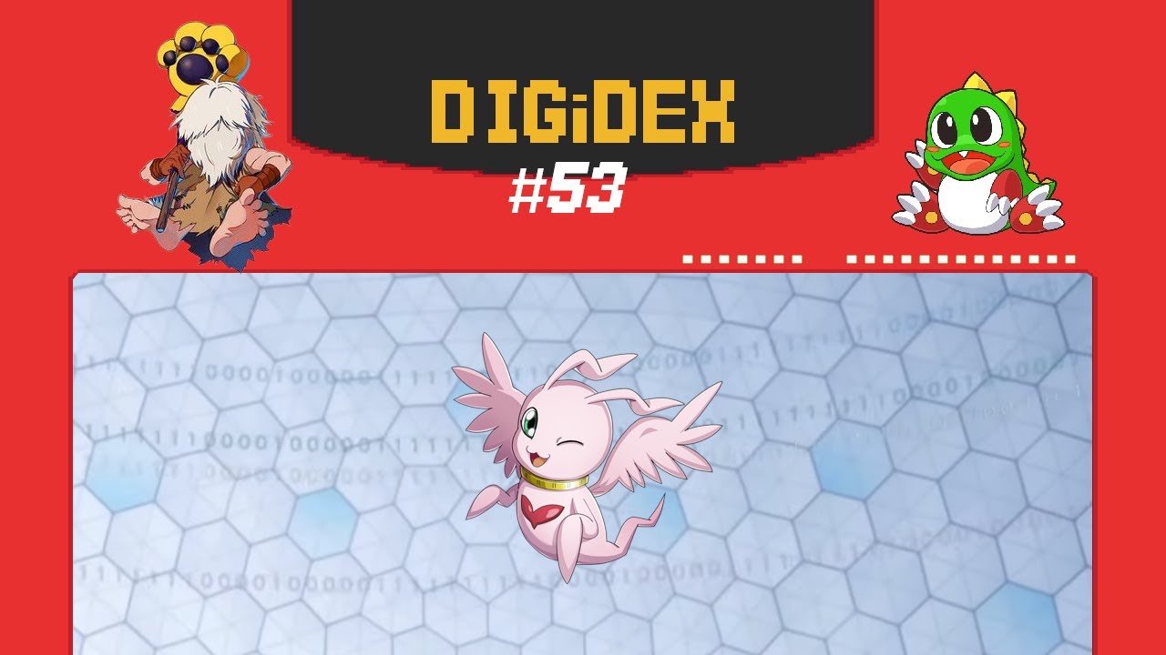 Digidex pokédex de digimon 53 (Marinangemon) - YouTube