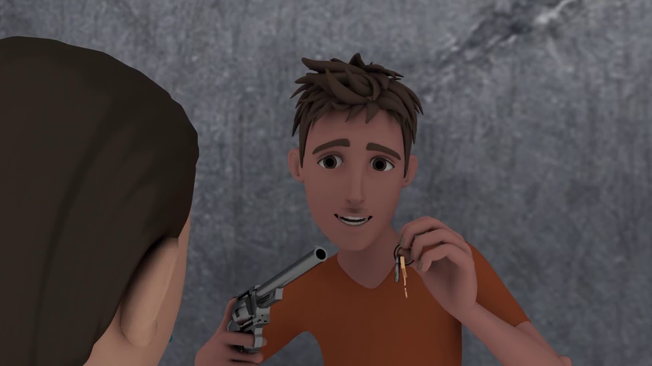 movie dialogues 3d animation in maya - YouTube