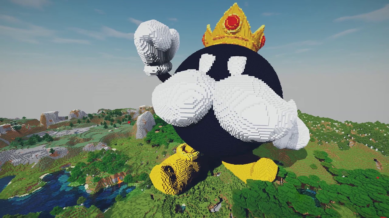 Minecraft King Bob-omb Build - YouTube