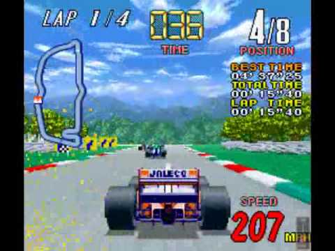 Grand Prix Star (Jaleco 1991) 1mn playthrough - YouTube