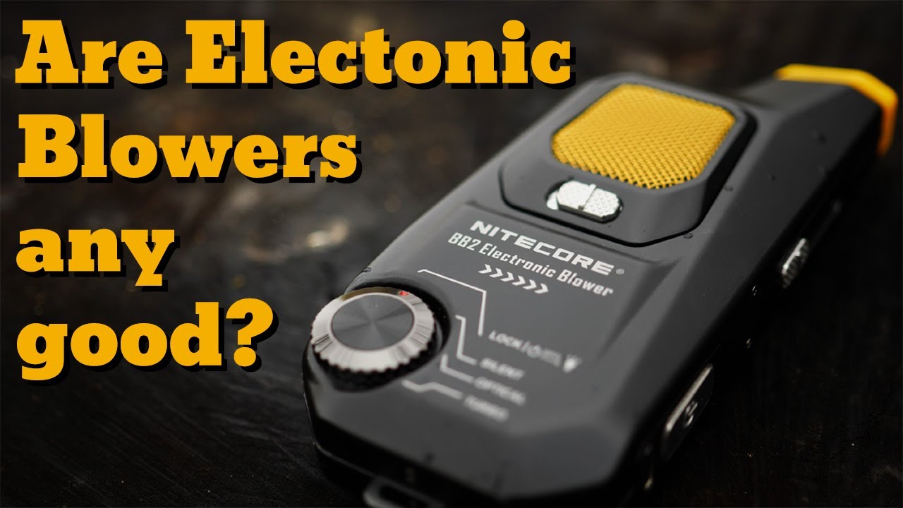 Checking out the Nitecore Electronic Blower - YouTube