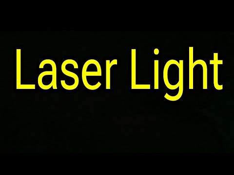 Laser Light - YouTube
